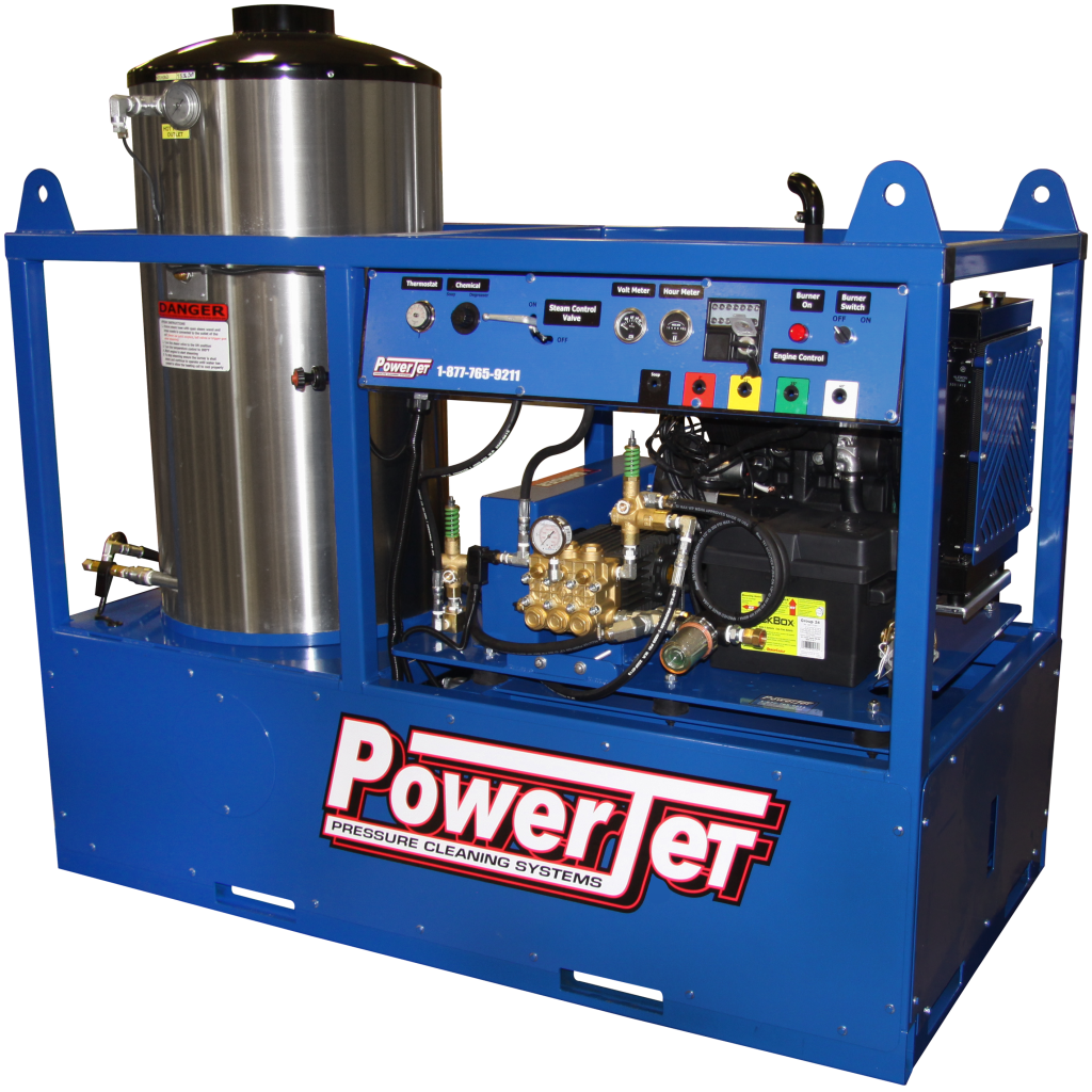 Hot Water Pressure Washers – Powerjet Pressure Cleaning Systems